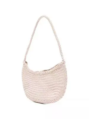 Dragon Diffusion Nova Luna Braided Shoulder Bag - Neutrals