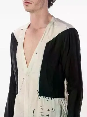 Rick Owens Larry Fogpocket Long-sleeve Shirt - Neutrals