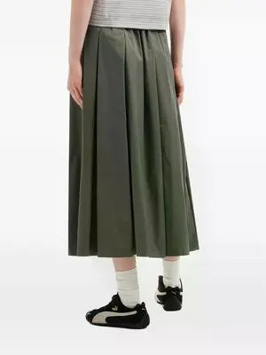 Izzue Pleated Skirt - Green