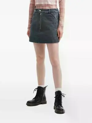 Izzue Zip-detail Skorts - Blue
