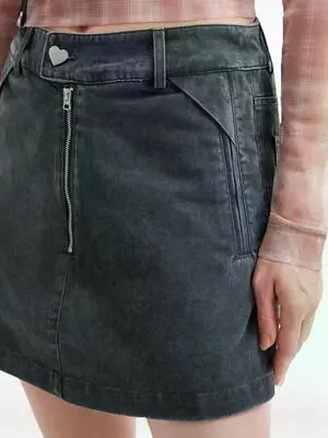 Izzue Zip-detail Skorts - Blue