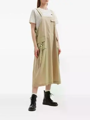 Izzue Flap-pocket Dungaree Dress