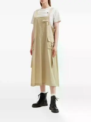 Izzue Flap-pocket Dungaree Dress