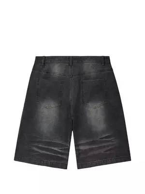 VALE FOREVER 1980s Appliqué-embellished Jorts