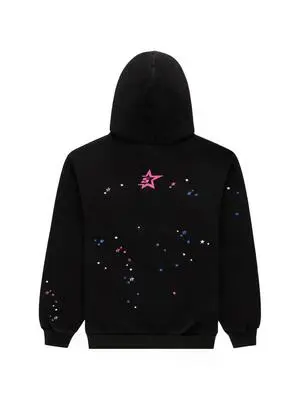 SP5DER Graphic Hoodie - Black