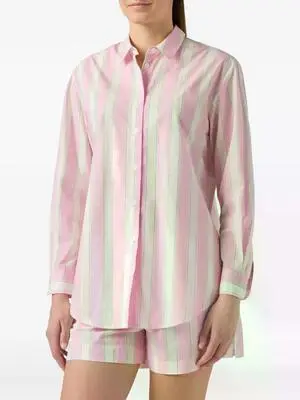 MC2 SAINT BARTH Brigitte Striped Shirt - Pink