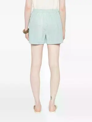 MC2 SAINT BARTH Amani Striped Shorts - Green
