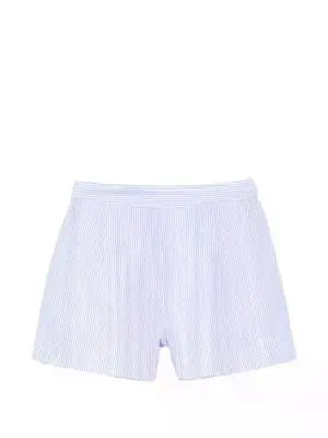 MC2 SAINT BARTH Striped Shorts - Blue