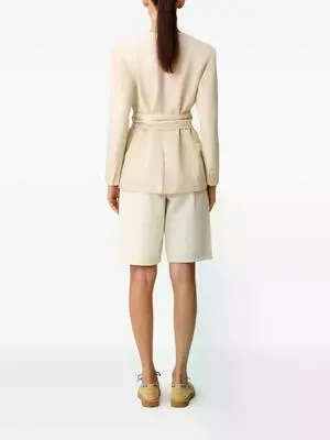 Claudie Pierlot Kimono-collar Tailored Jacket - Neutrals