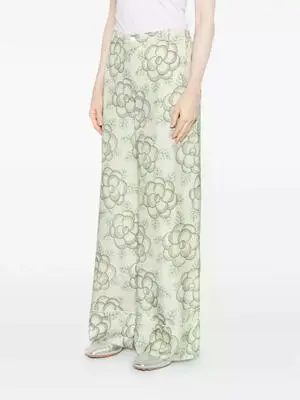Marni Printed Piping Trousers