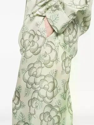 Marni Printed Piping Trousers