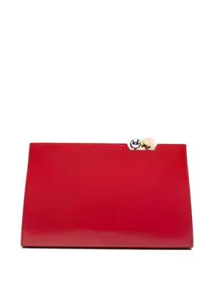 Jacquemus Le Salon Logo-embossed Shoulder Bag - Red