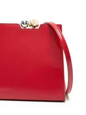 Jacquemus Le Salon Logo-embossed Shoulder Bag - Red