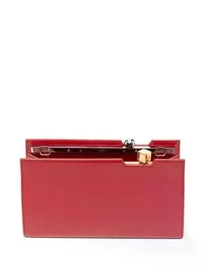 Jacquemus Le Salon Logo-embossed Shoulder Bag - Red