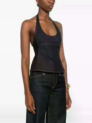 Jacquemus Le Laviour De-nîmes Denim Top