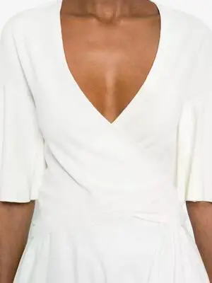 Jacquemus The Paysan Ruffled Top - White