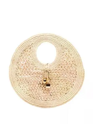 Jacquemus The Small La Spiaggia Raffia Tote Bag