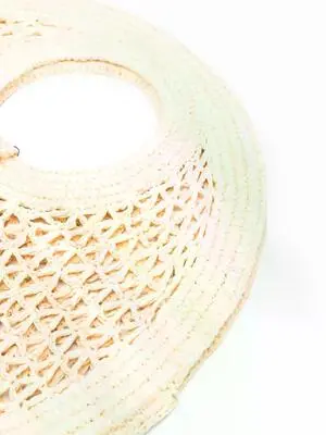 Jacquemus The Small La Spiaggia Raffia Tote Bag