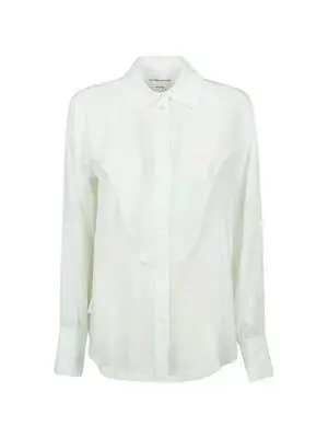 Victoria Beckham Button-up Collared Shirt - White