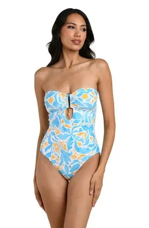 La Blanca Trinket Keyhole One-piece Swimsuit