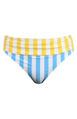 La Blanca Coastal Shirred Bikini Bottoms