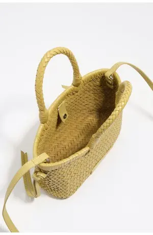 Bimba Y Lola Plaited Leather Xs Bag