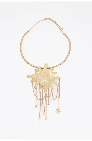 Bimba Y Lola Sun And Moon Necklace