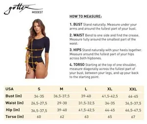 GOTTEX Modest Short Swim Leggings
