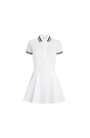 Brunello Cucinelli Mini Dress With Logo - White