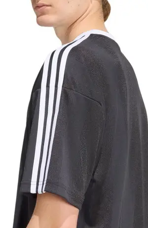 Adidas Adicolor Recycled Polyester Jacquard Jersey - Black