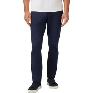 Mizzen+main Upton Straight Leg Stretch Five-pocket Pants - Navy