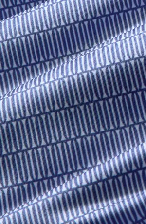 Mizzen+main Versa Trim Fit Performance Golf Polo - Cobalt Tee Time