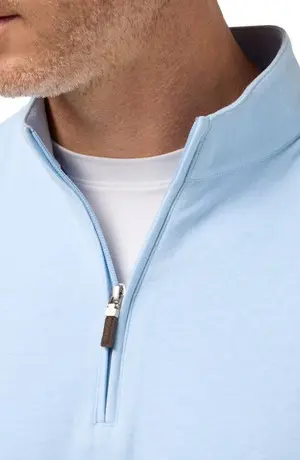 Mizzen+main Kpi Quarter-zip Pullover - Cloud Blue