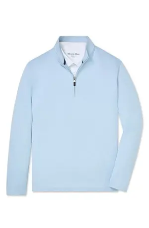 Mizzen+main Kpi Quarter-zip Pullover - Cloud Blue