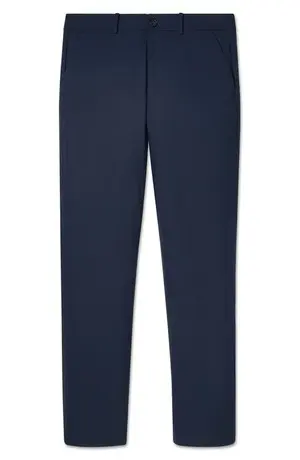 Mizzen+main Upton Flat Front Chinos - Navy