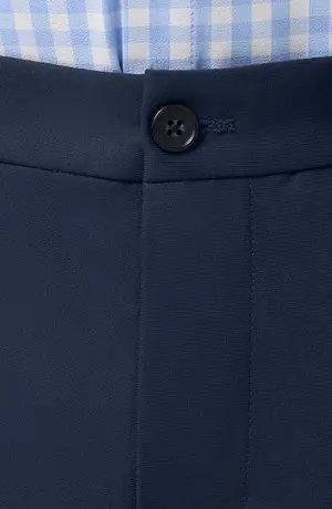 Mizzen+main Upton Flat Front Chinos - Navy