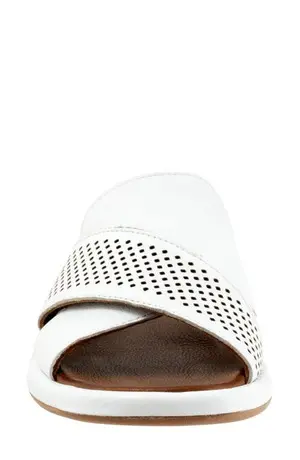 BUENO Edison Leather Slide Sandal