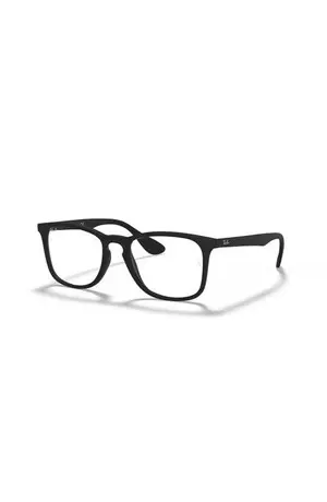 Ray-ban 52mm Square Optical Glasses - Black