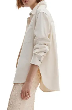 Rag & Bone Connie Ultra Featherweight Denim Button-up Shirt