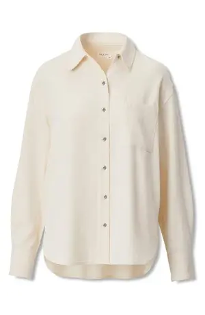 Rag & Bone Connie Ultra Featherweight Denim Button-up Shirt