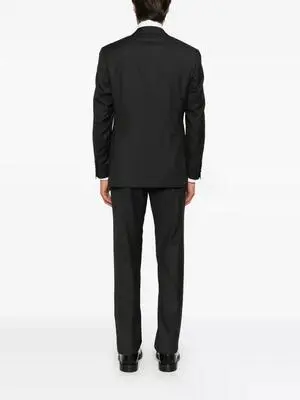 Canali Herringbone-pattern Suit - Grey