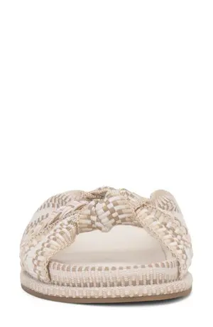 Vince Camuto Gryfynn Slide Sandal - Ivory Multi