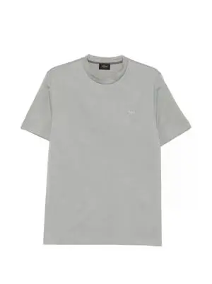 Brioni Embroidered Round-neck T-shirt
