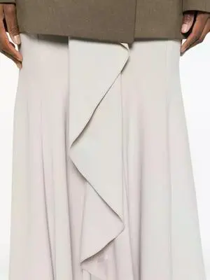 GEMY MAALOUF Asymmetric Ruffled Skirt