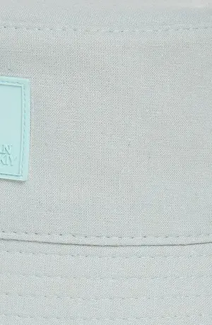 Ruslan Baginskiy Logo Patch Linen & Cotton Bucket Hat - Mint