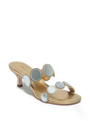 Bernardo Prya Circle Sandals - Silver