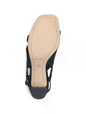 Bernardo Appliqué Ankle-strap Sandals