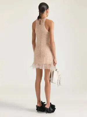 Givenchy Mini Dress With Nylon Frills