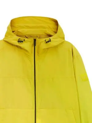 BOSS Hooded Zip-up Raincoat