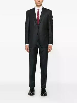 Canali Pinstriped Suit - Grey